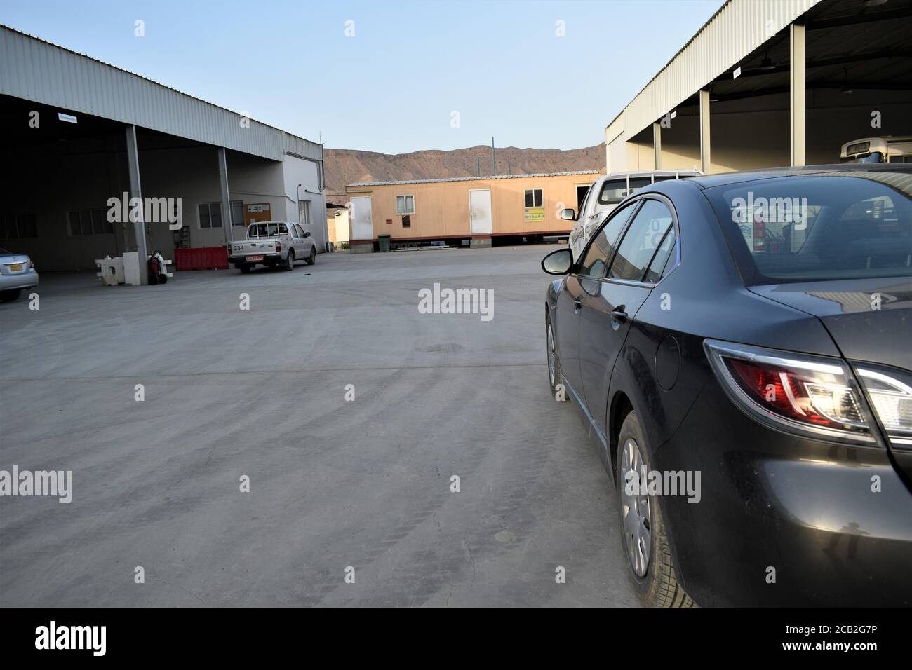 Muscat, Oman - 16-08-2020 : Automobile parts in the workshop and ...