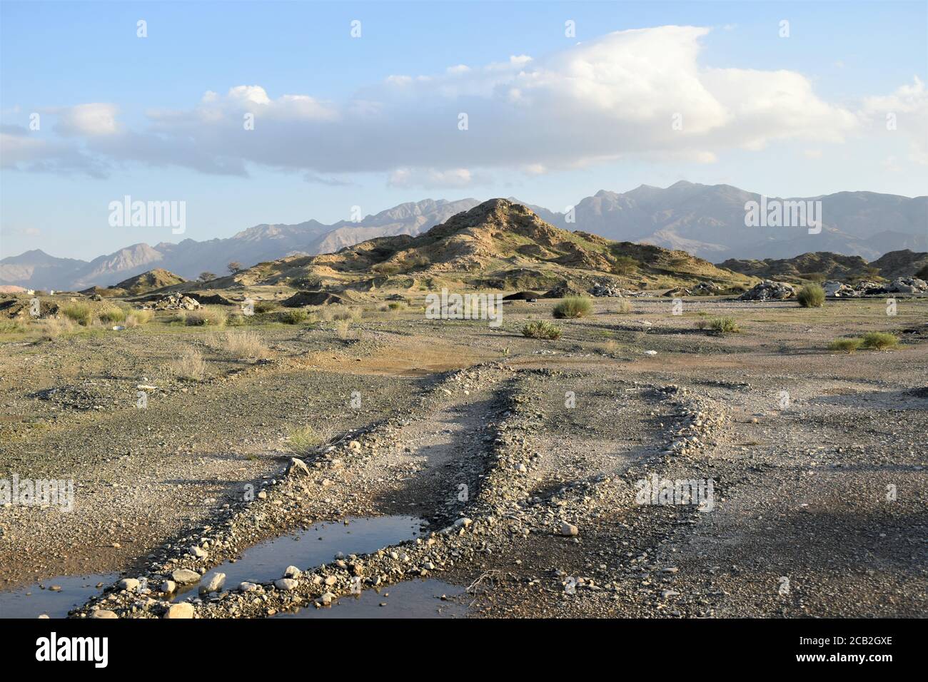 Road trip at the capital of Oman Muscat. Oman village life background ...