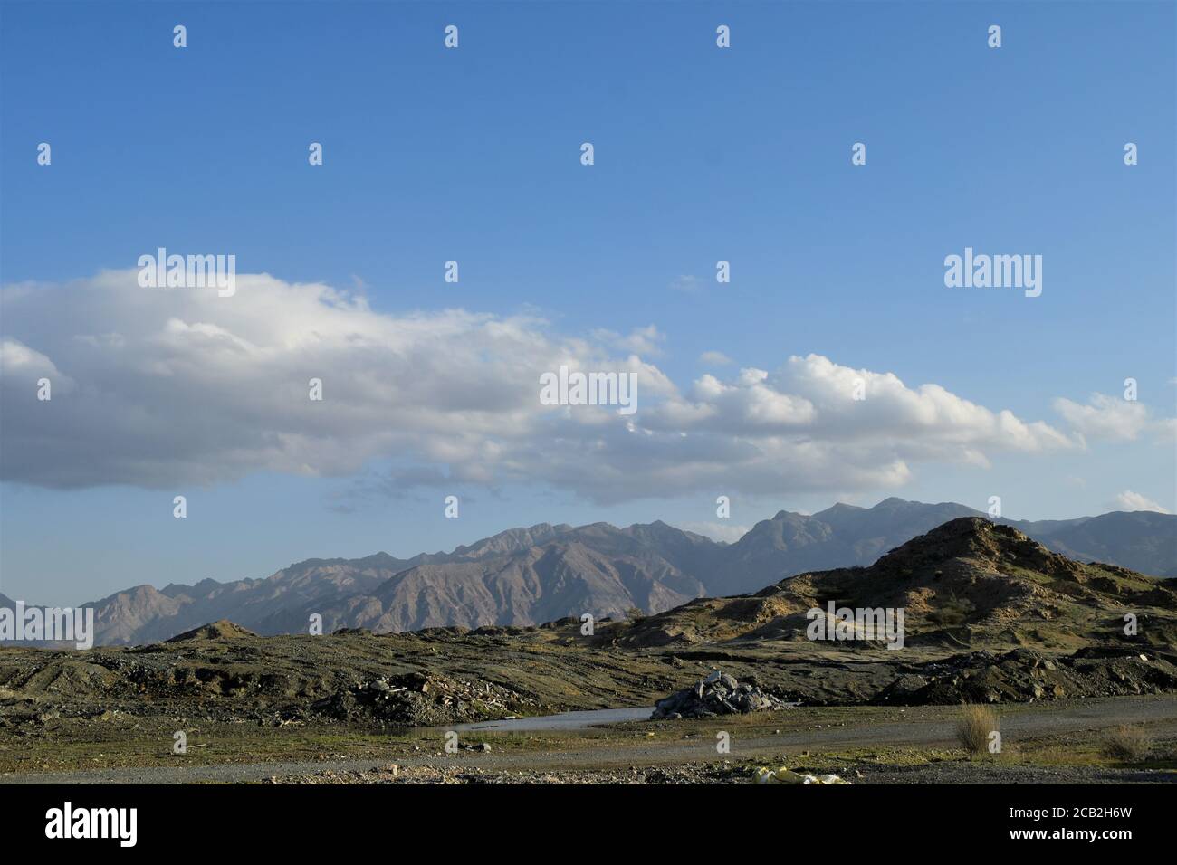 Road trip at the capital of Oman Muscat. Oman village life background ...