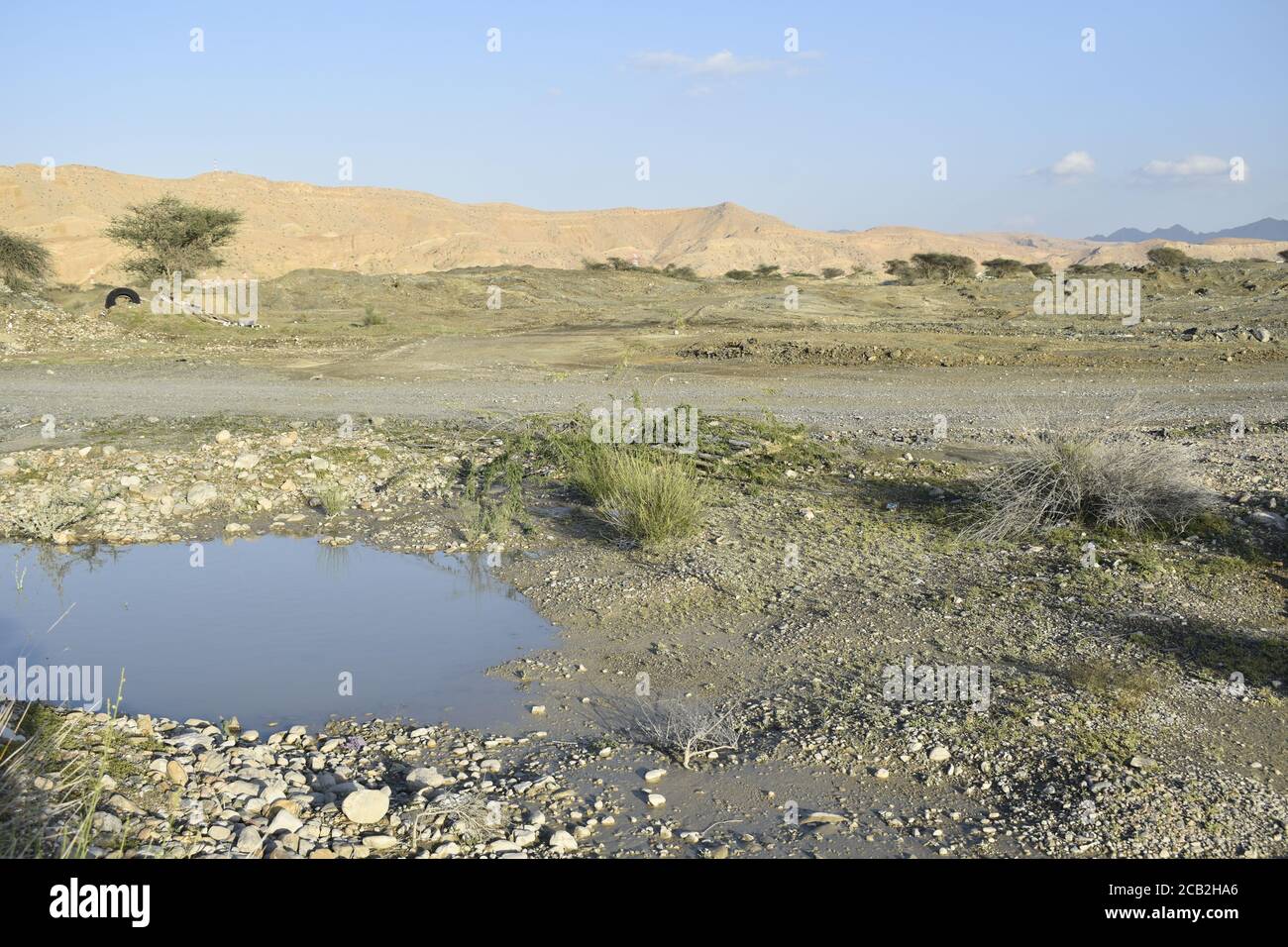 Road trip at the capital of Oman Muscat. Oman village life background ...