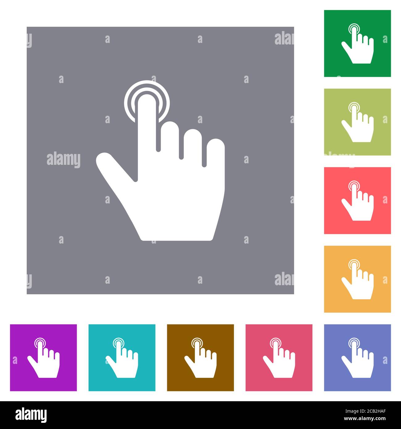 Handed palm Stock Vector Images - Alamy