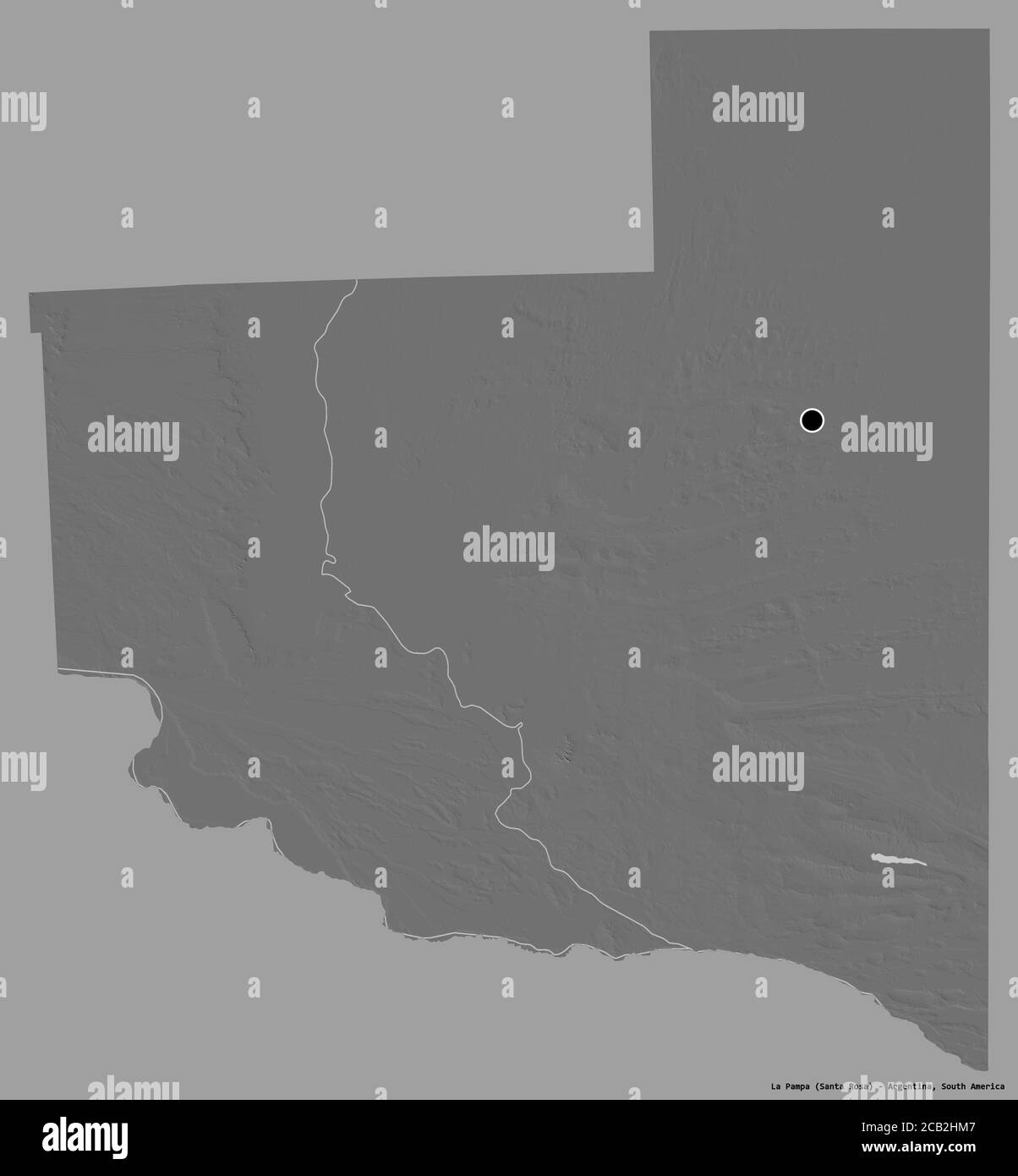 Map of la pampa hi-res stock photography and images - Alamy