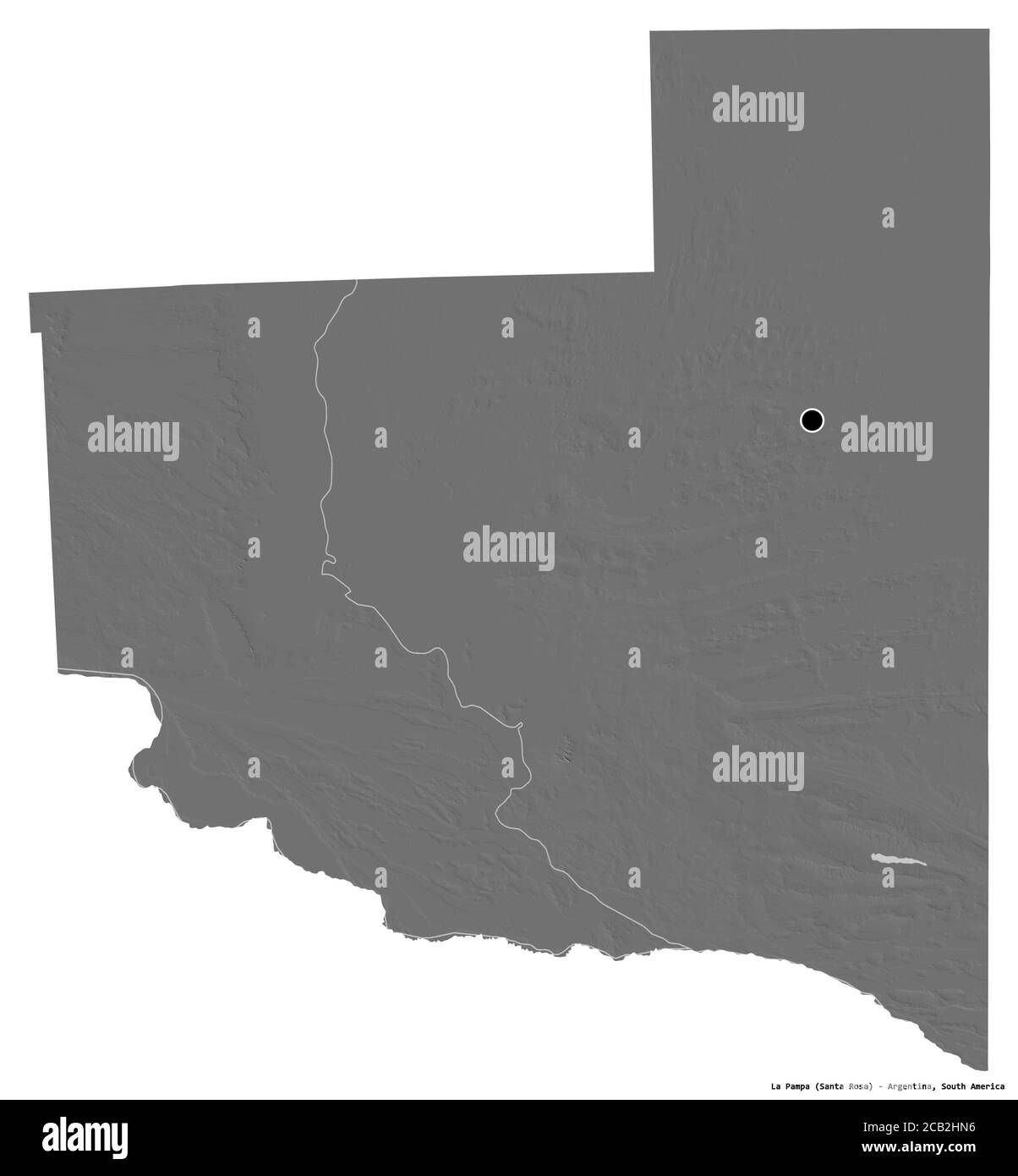Map of la pampa hi-res stock photography and images - Alamy