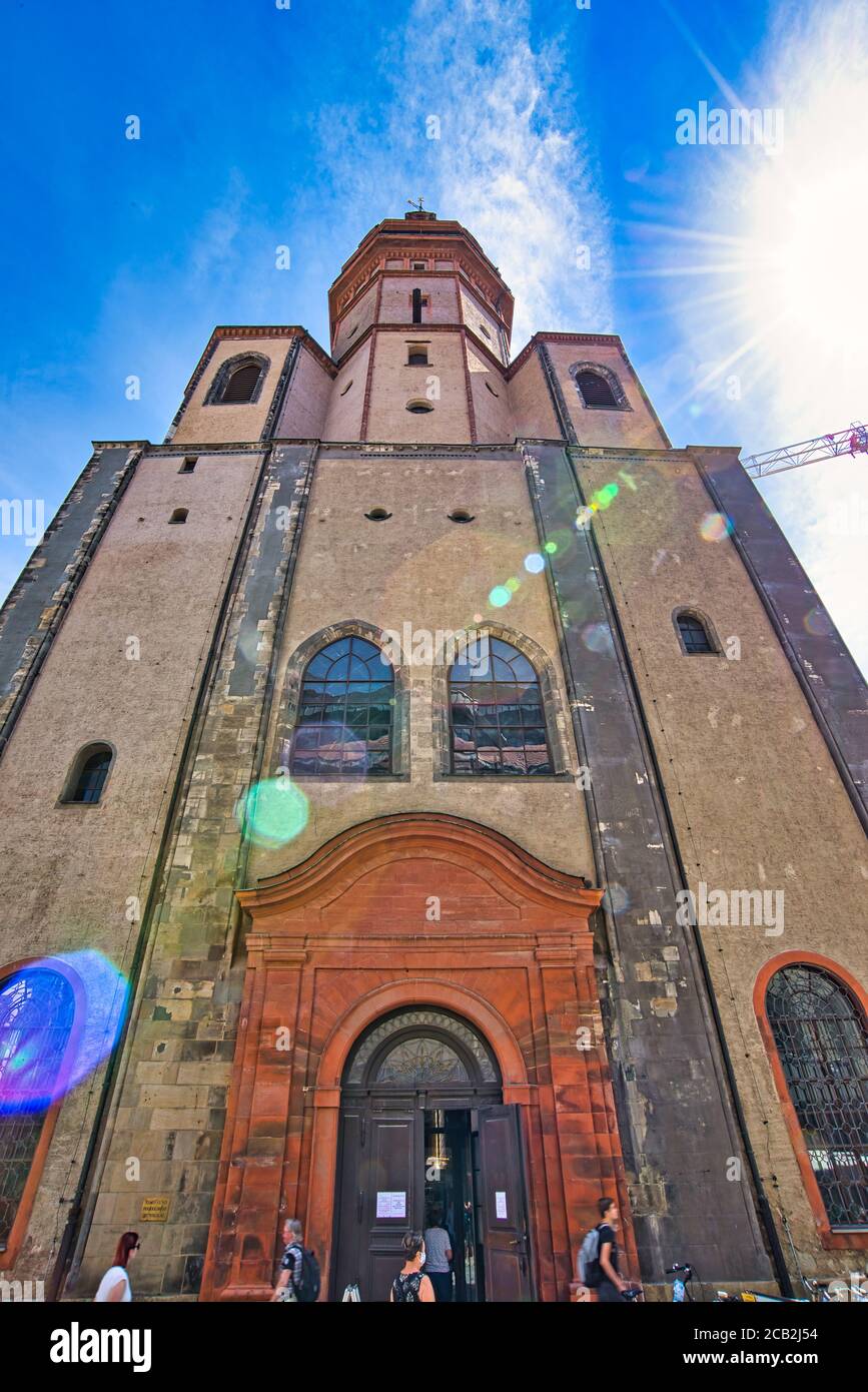 Germany leipzig church church window hi-res stock photography and ...