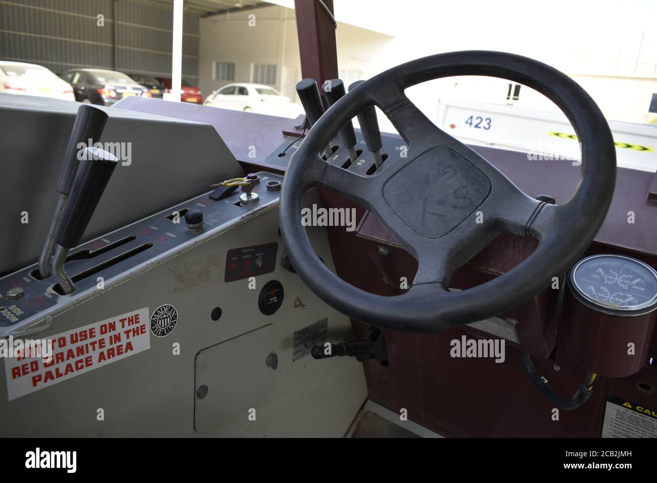 Muscat, Oman - 16-08-2020 : Automobile parts in the workshop and ...