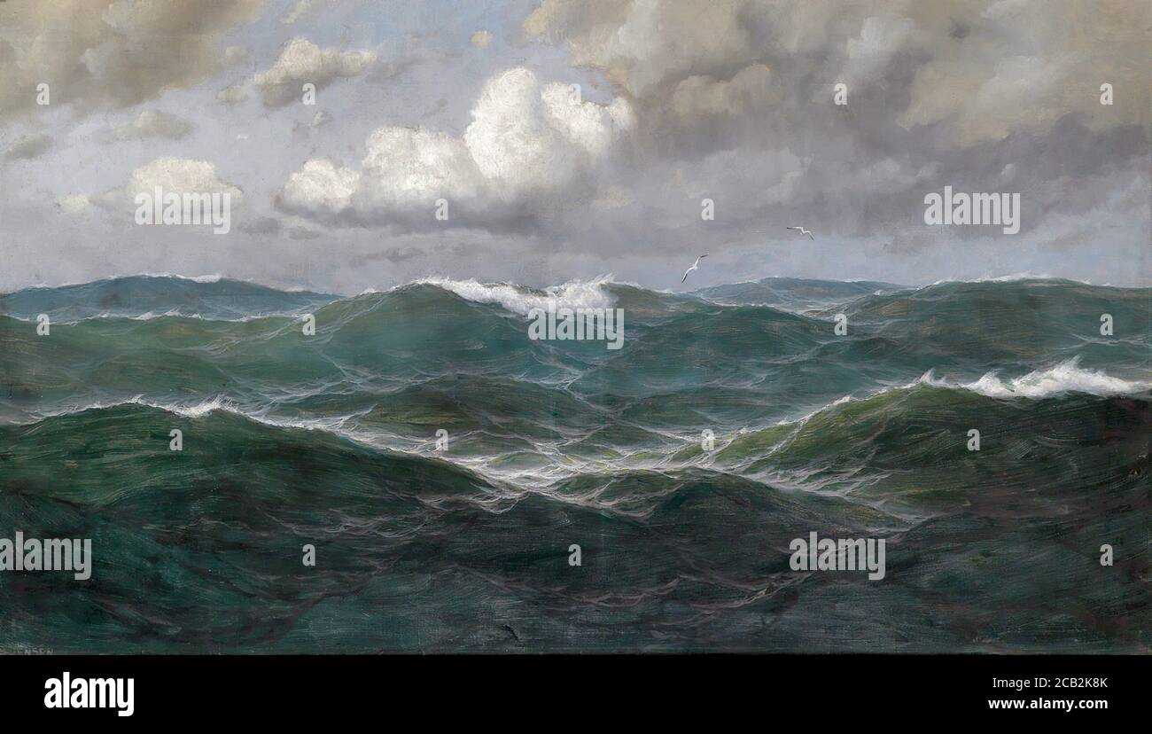 Rough seas jensen hi-res stock photography and images - Alamy