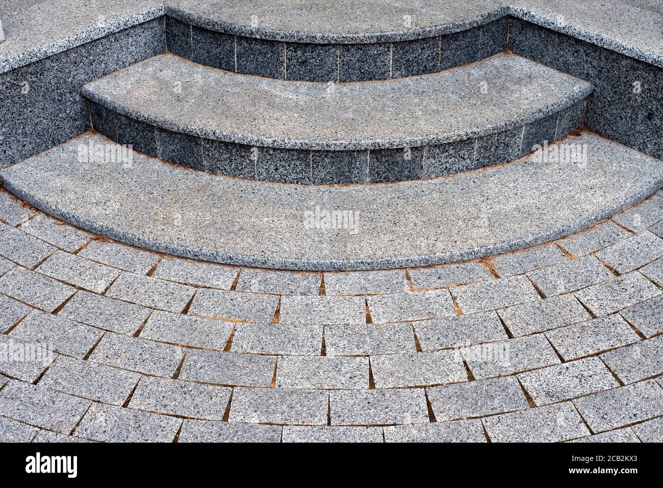 gray paving slabs and steps Stock Photo - Alamy