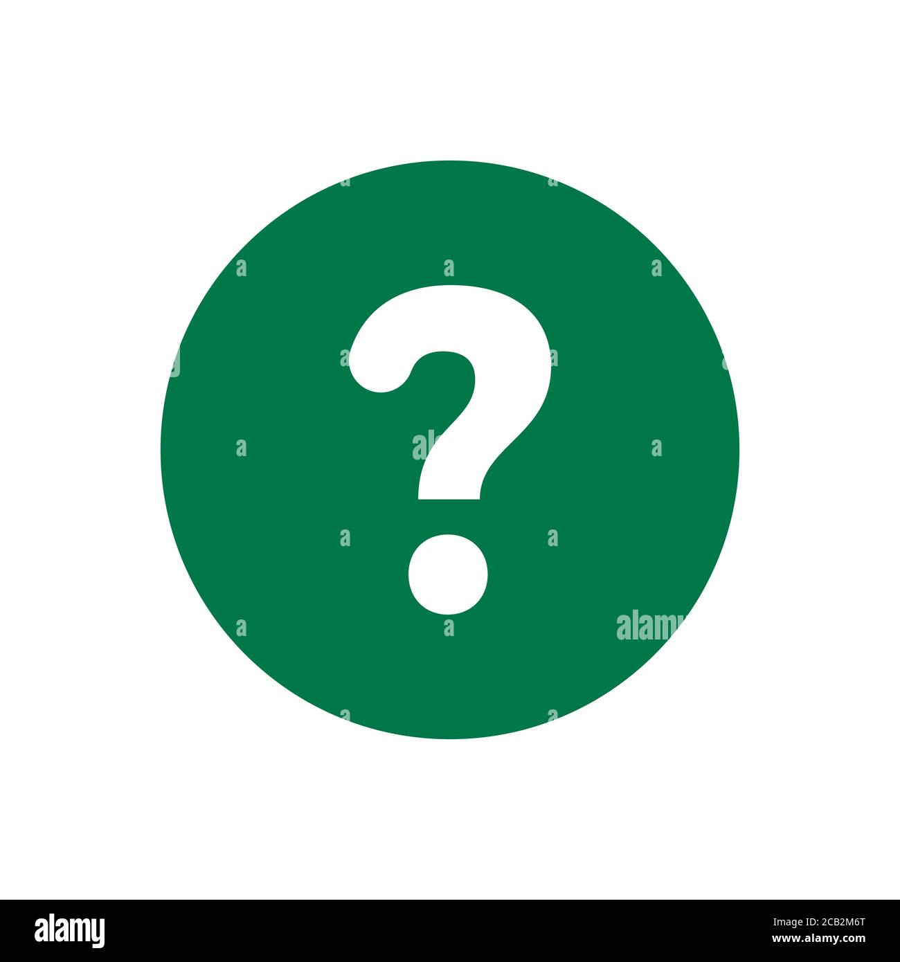 Question mark sign for trendy flat style for graphic design, web-site ...
