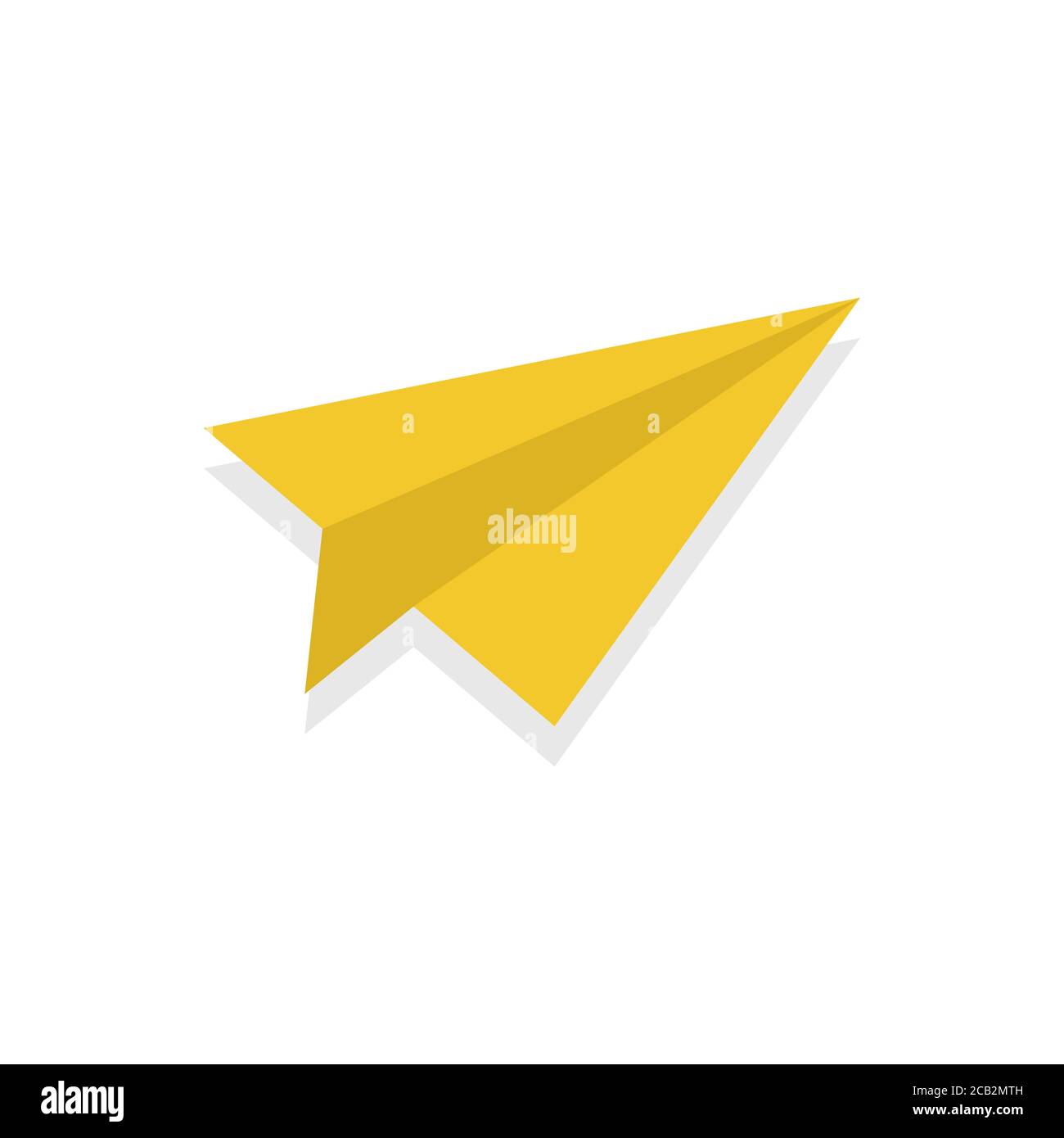Paper plane icon for trendy flat style for graphic design, web-site ...