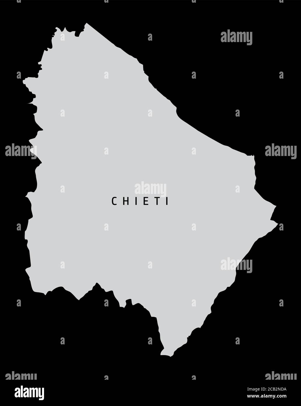Chieti map hi-res stock photography and images - Alamy