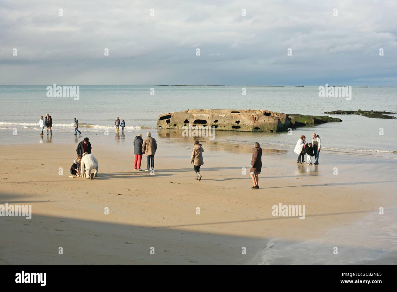 Normandy landing beaches allied hi-res stock photography and images - Alamy