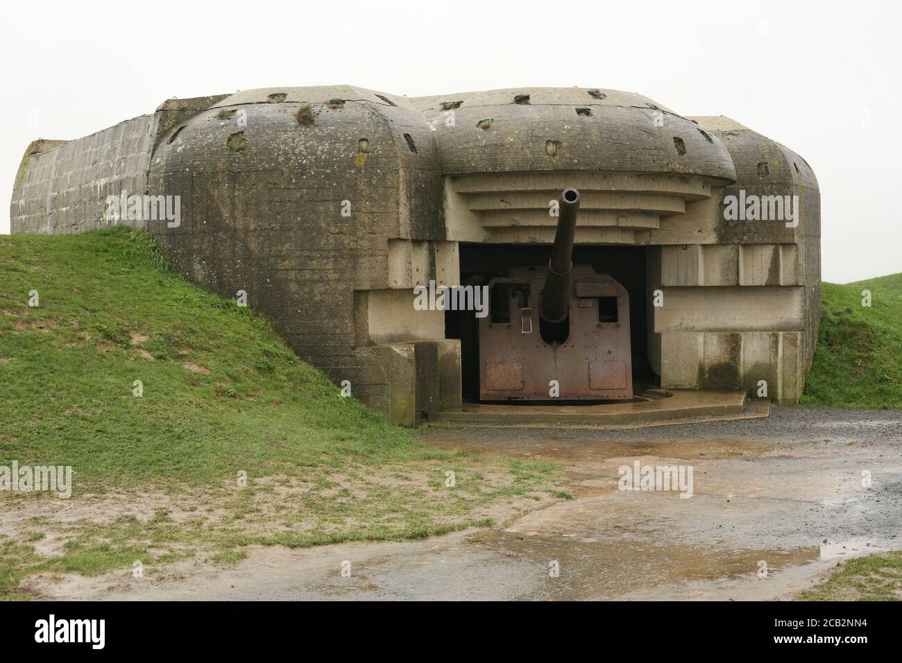 Normandy german defences hi-res stock photography and images - Alamy