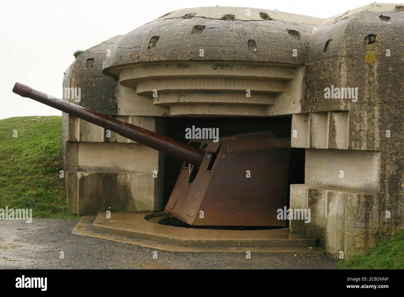 Normandy german defences hi-res stock photography and images - Alamy