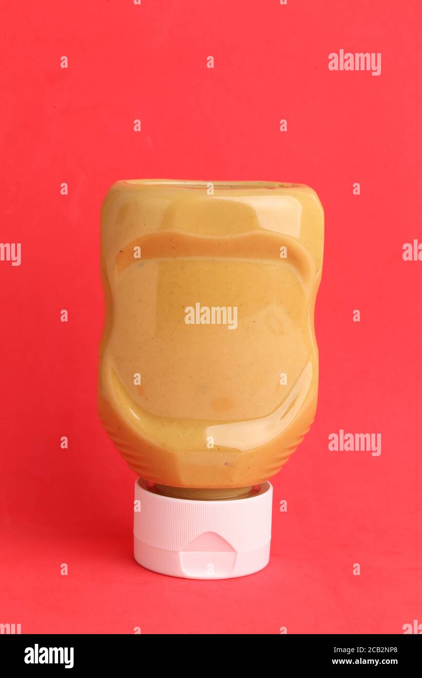 Bottle of mustard dressing hi-res stock photography and images - Alamy