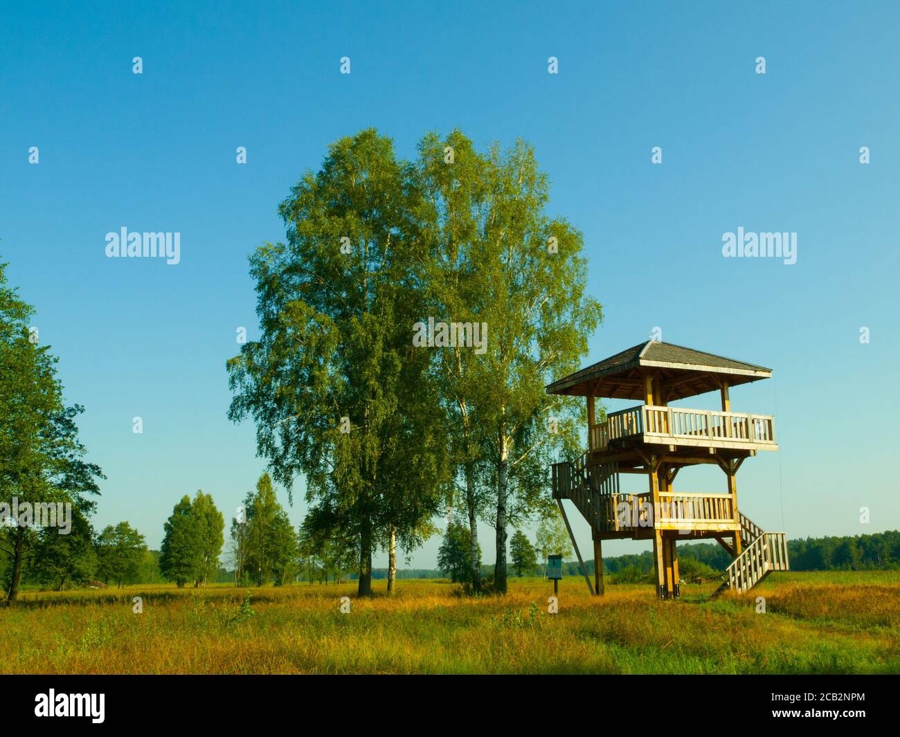 Wooden Lookout Tower High Resolution Stock Photography and Images - Alamy
