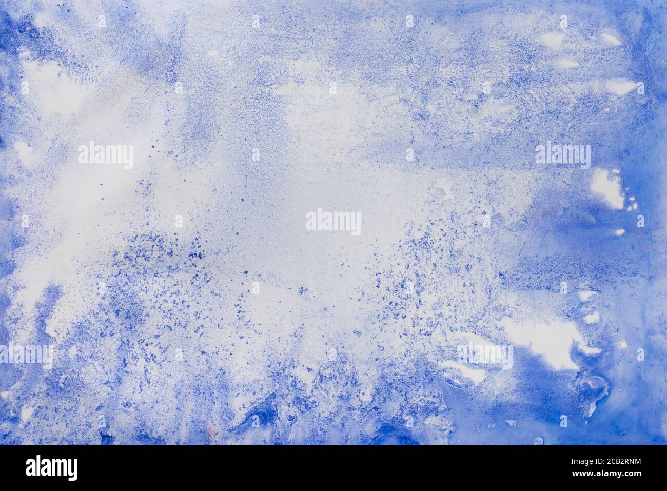 Blue acrylic paint texture hi-res stock photography and images - Alamy