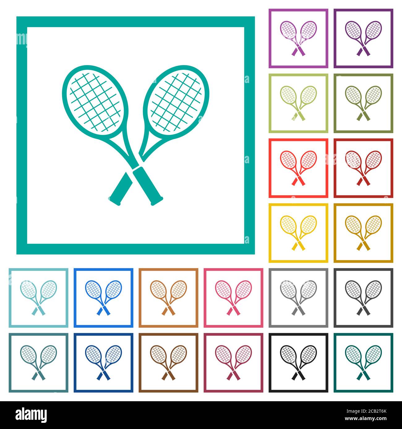 Two rectangular frames Stock Vector Images - Alamy