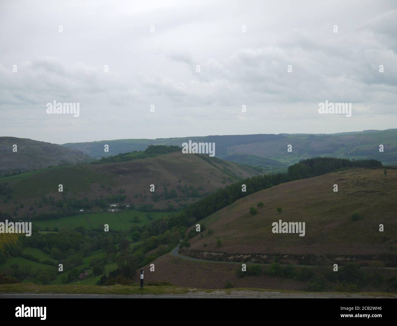Rolling British Hills Landscape Stock Photo - Alamy