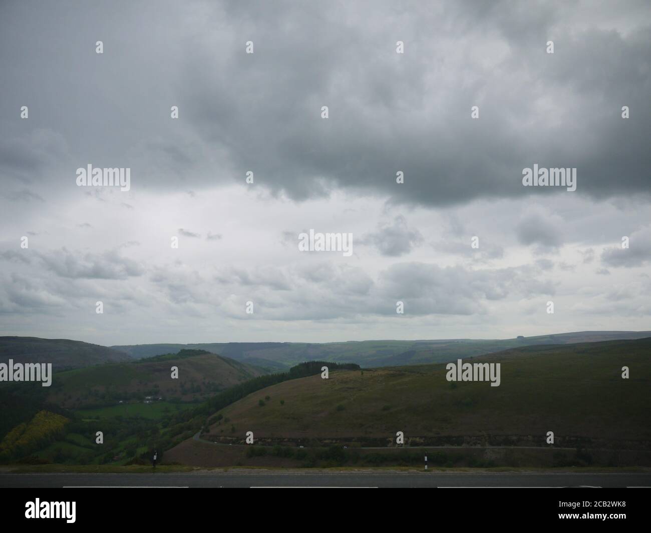 Rolling British Hills Landscape Stock Photo - Alamy