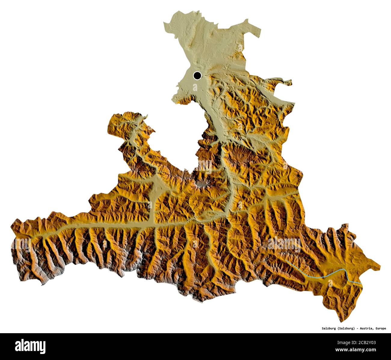 Relief map austria hi-res stock photography and images - Alamy