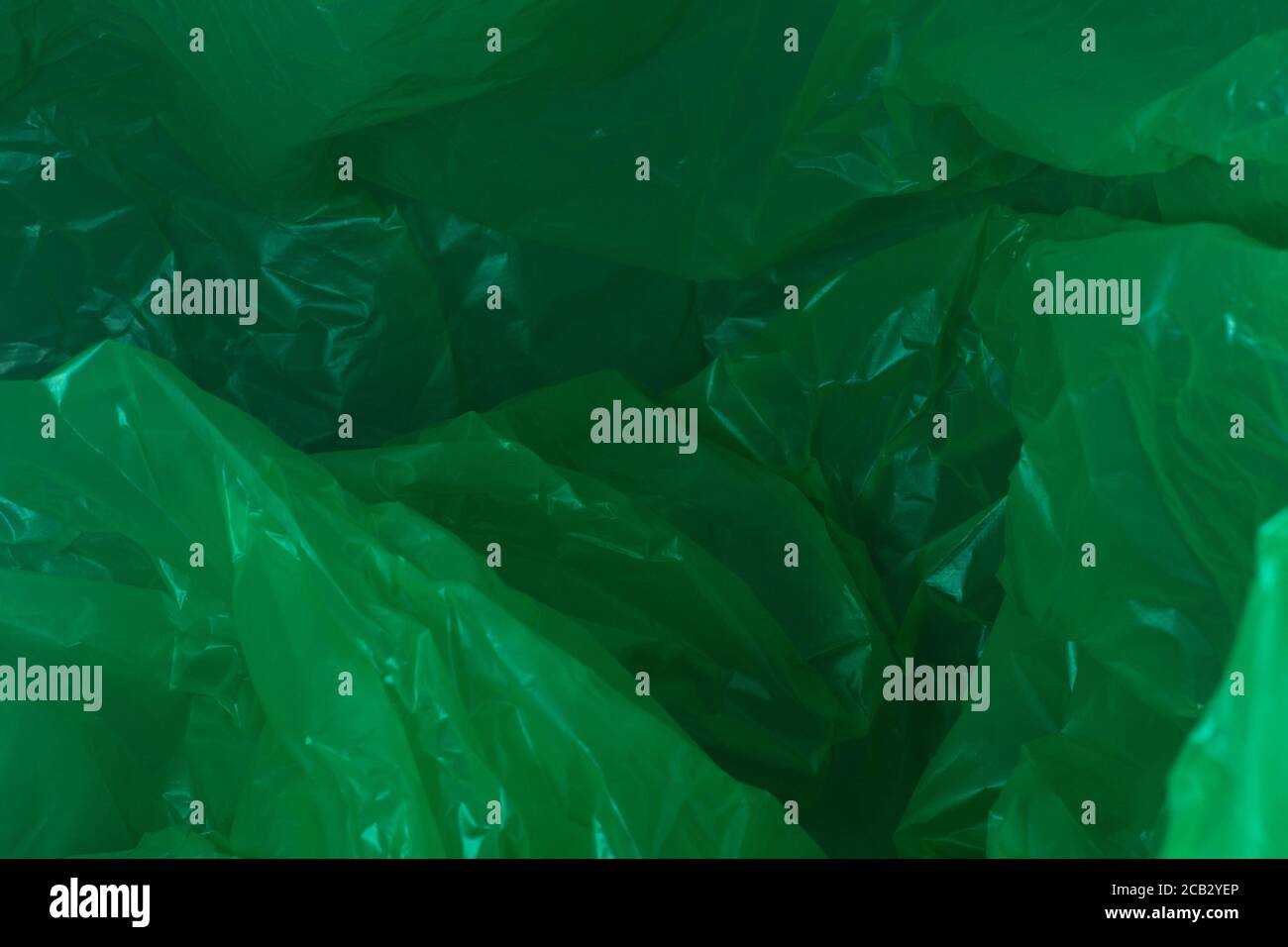 Green plastic bag texture and background. Plastic bag concept. Design ...