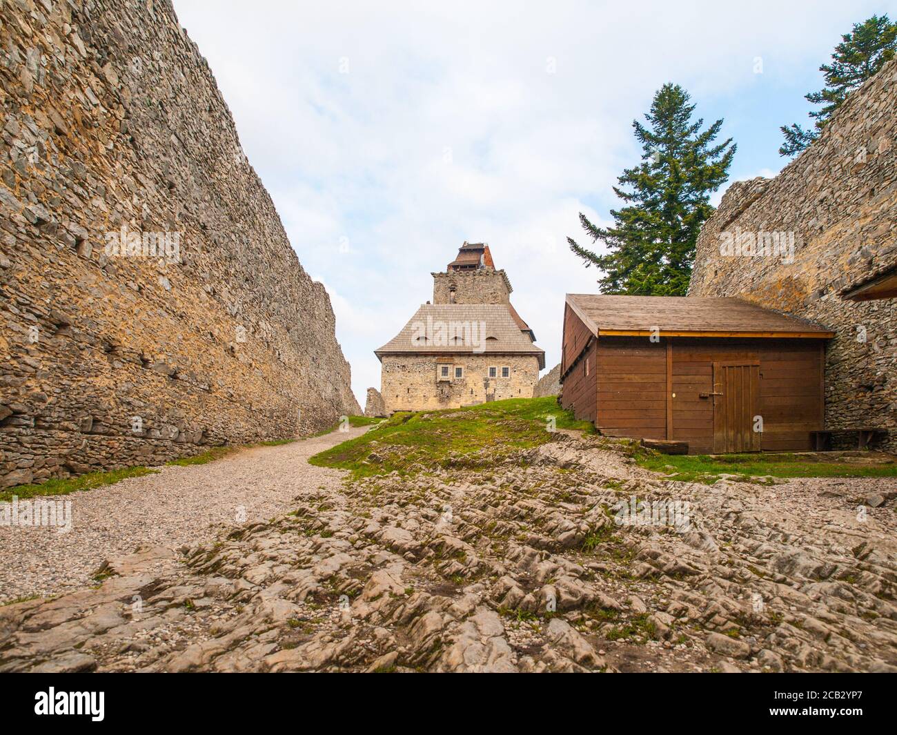 Medieval Kasperk Castle in South Bohemia, Czech Republic Stock Photo ...