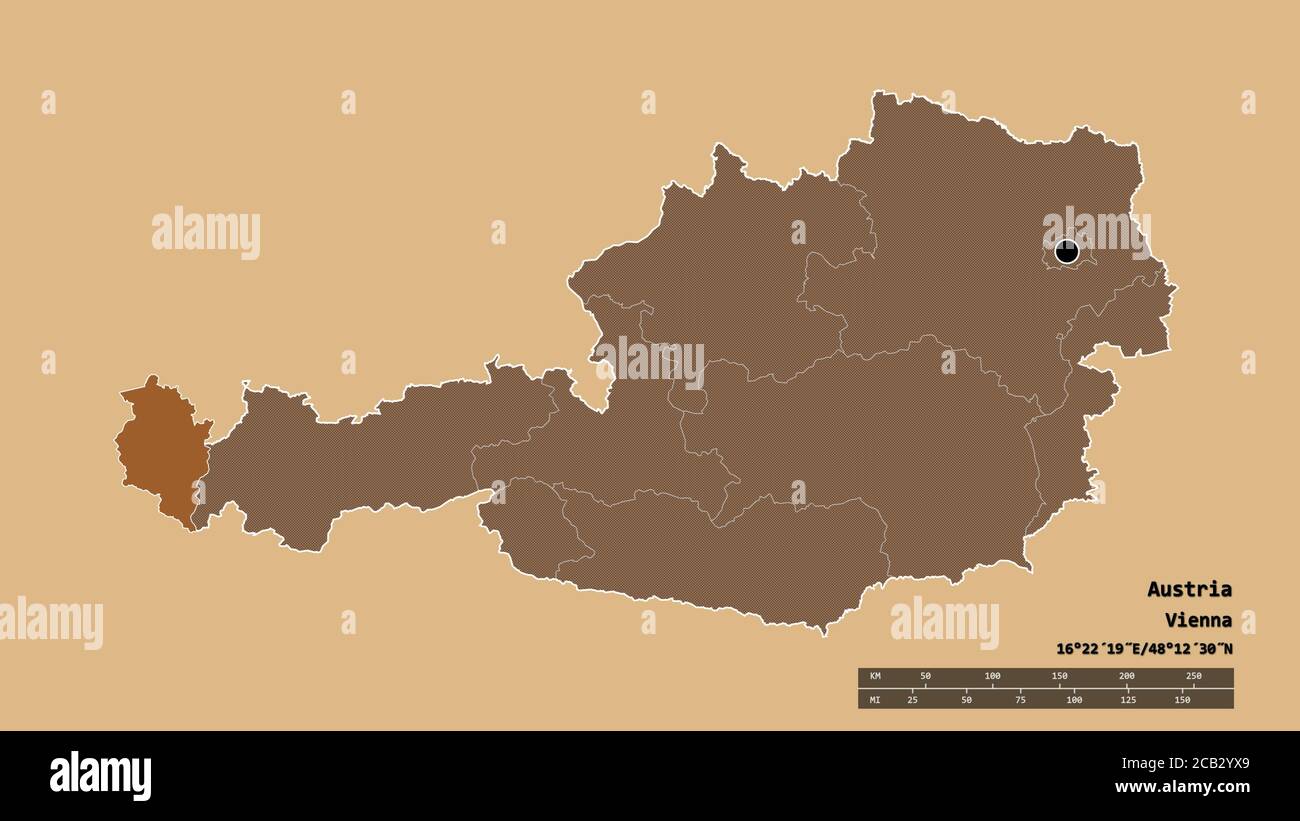 Bregenz area map hi-res stock photography and images - Alamy