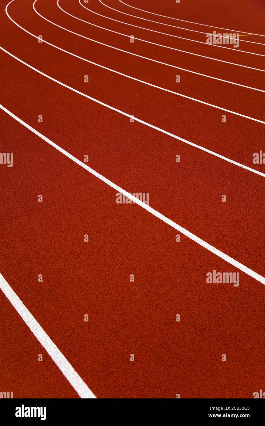 Tartan running tracks hi-res stock photography and images - Alamy