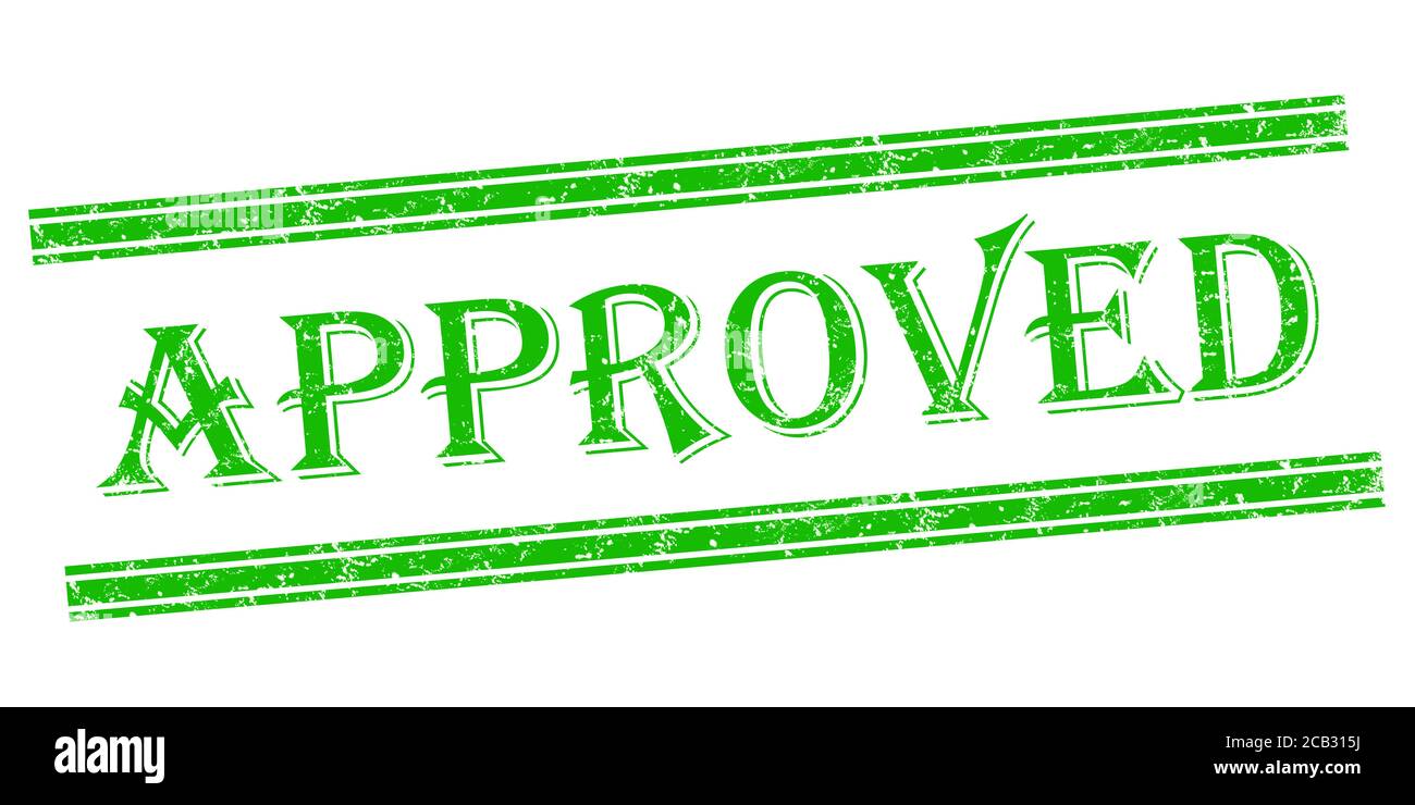 Approval Stamp Vector