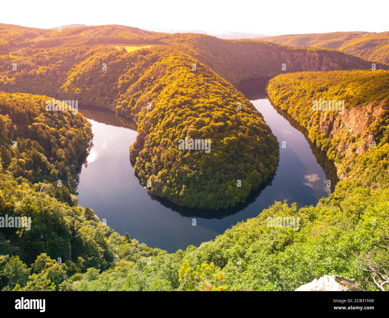 Meander river aerial hi-res stock photography and images - Alamy