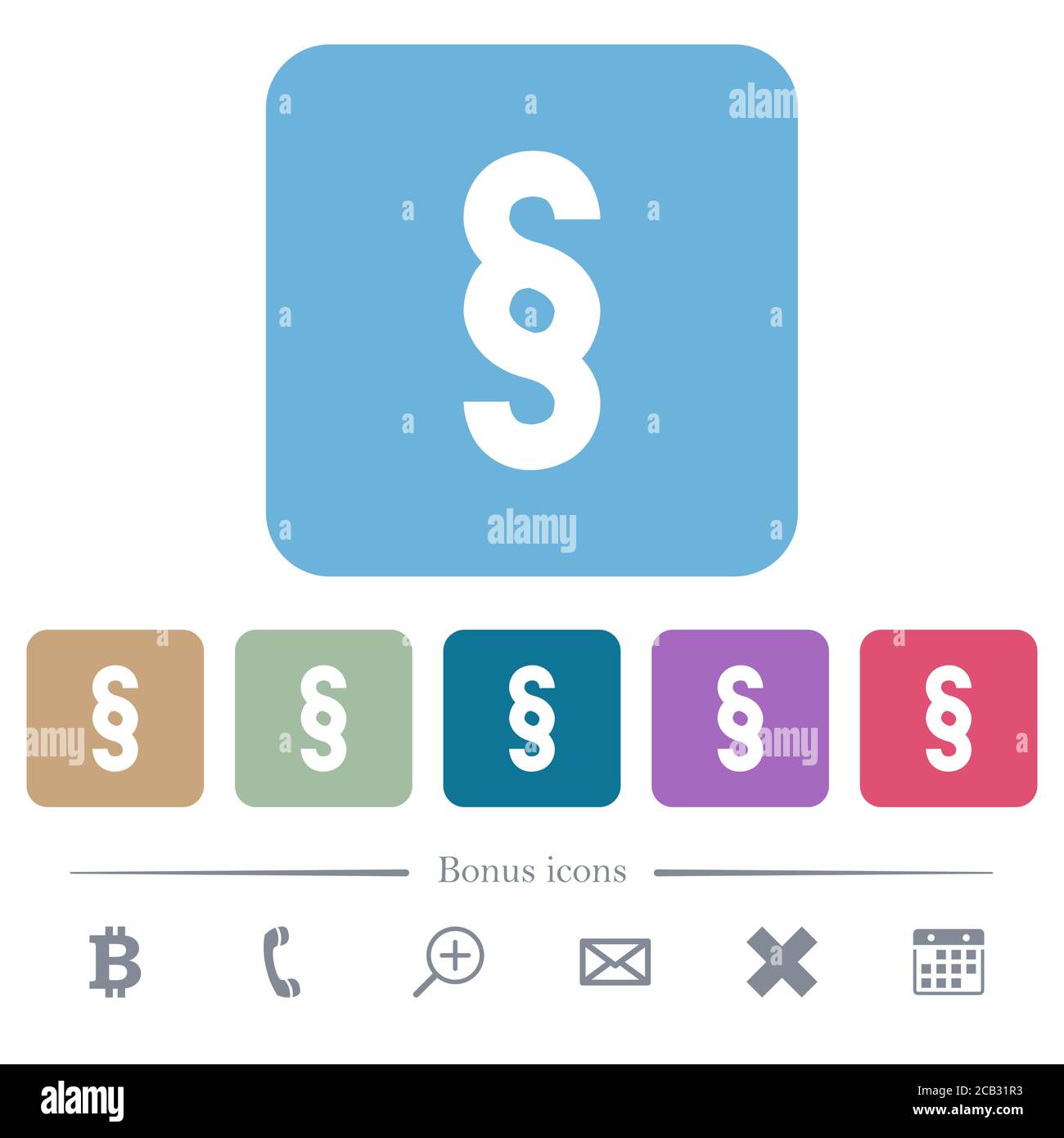 Paragraph symbol white flat icons on color rounded square backgrounds ...