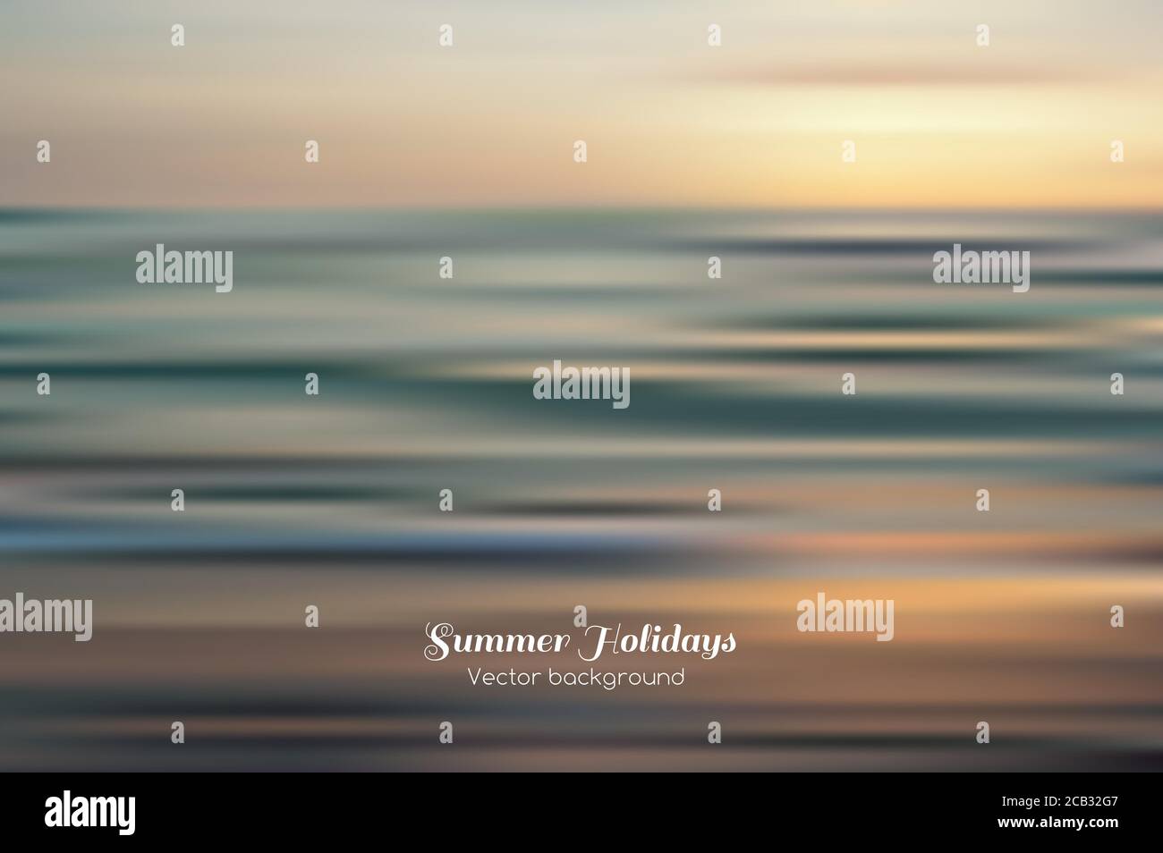 Landscape background sky reflection Stock Vector Images - Alamy