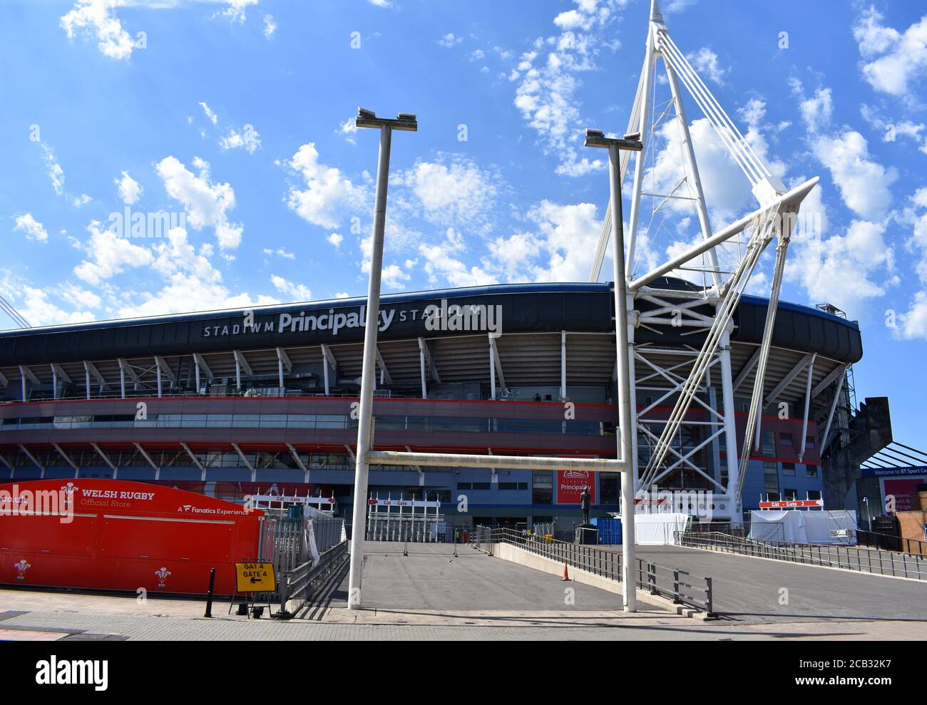 Welsh rugby stadium hi-res stock photography and images - Alamy