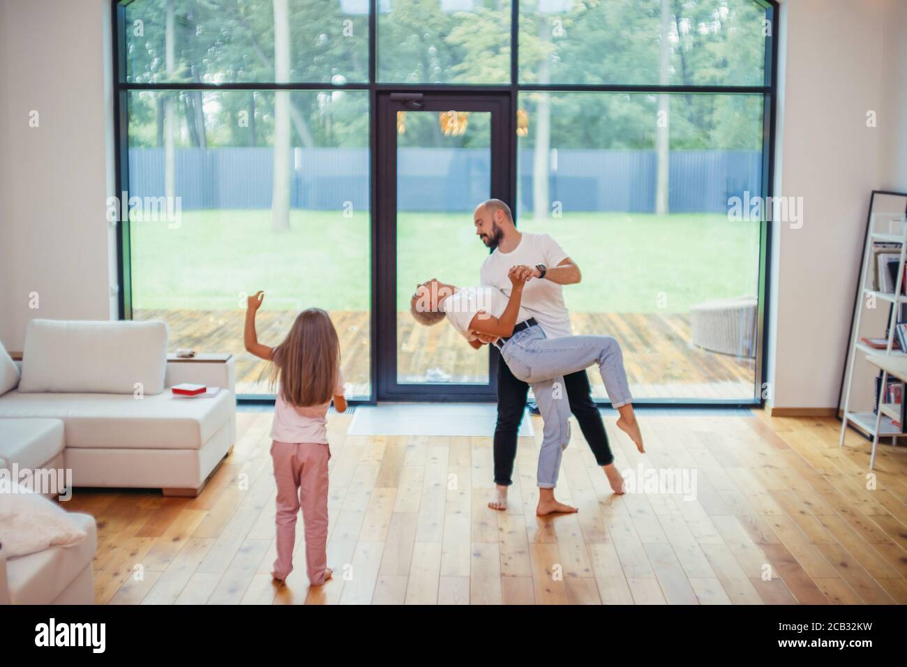 Daughter spend time happiness hi-res stock photography and images - Alamy