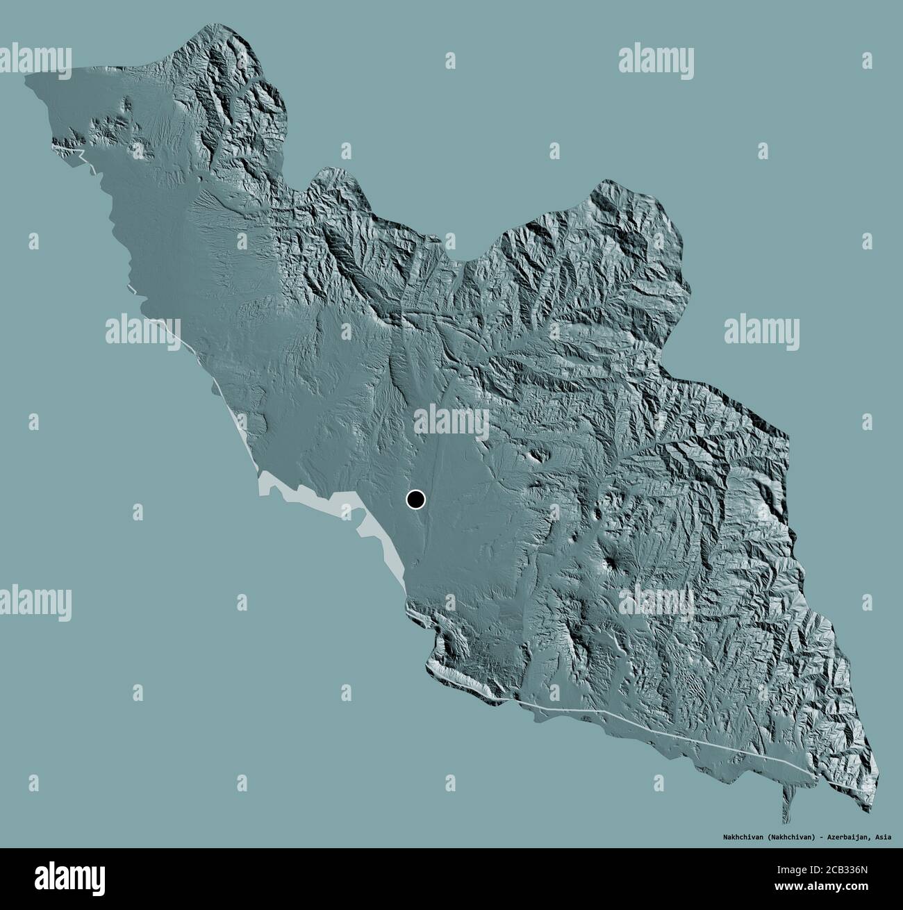 Nakhchivan map hi-res stock photography and images - Alamy