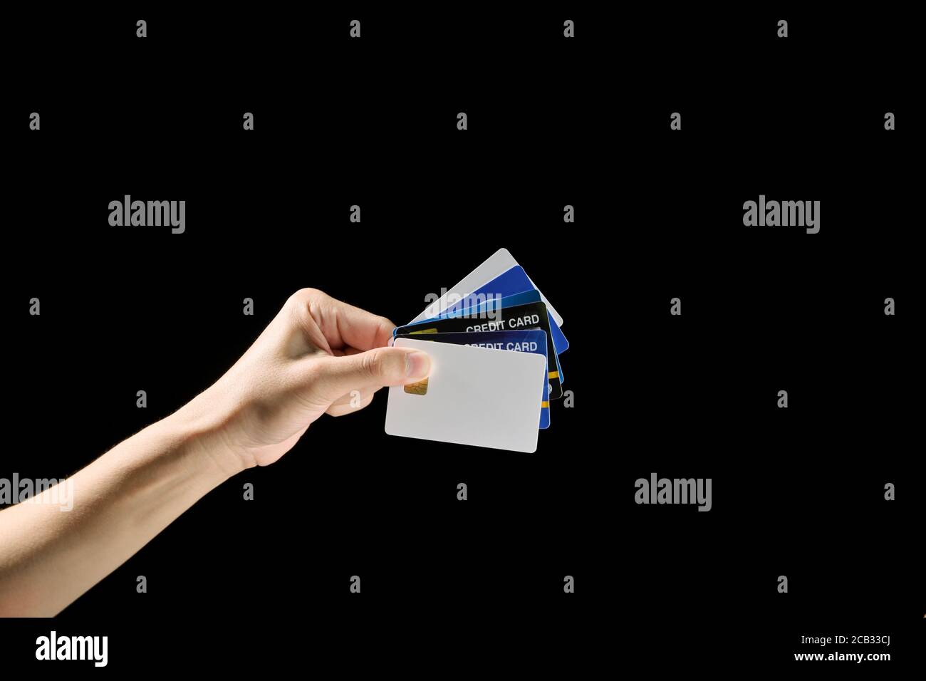 Hand holding bank card hi-res stock photography and images - Alamy