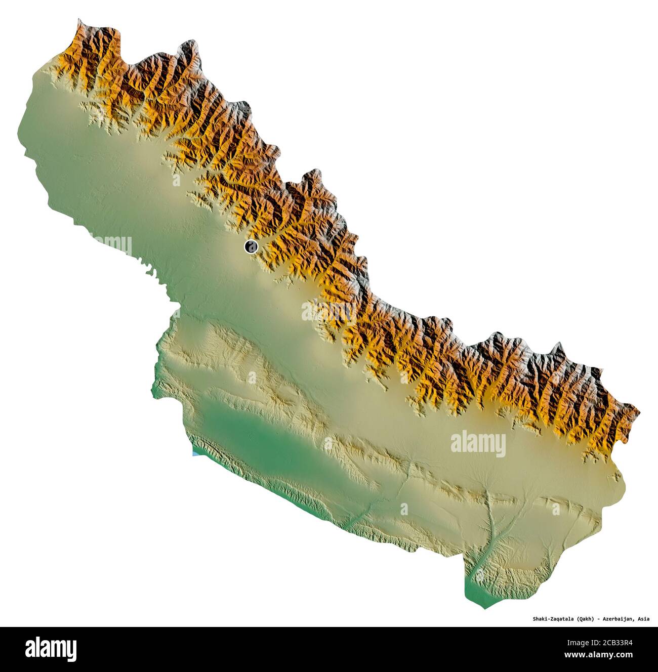 Azerbaijan Relief Map High Resolution Stock Photography and Images - Alamy