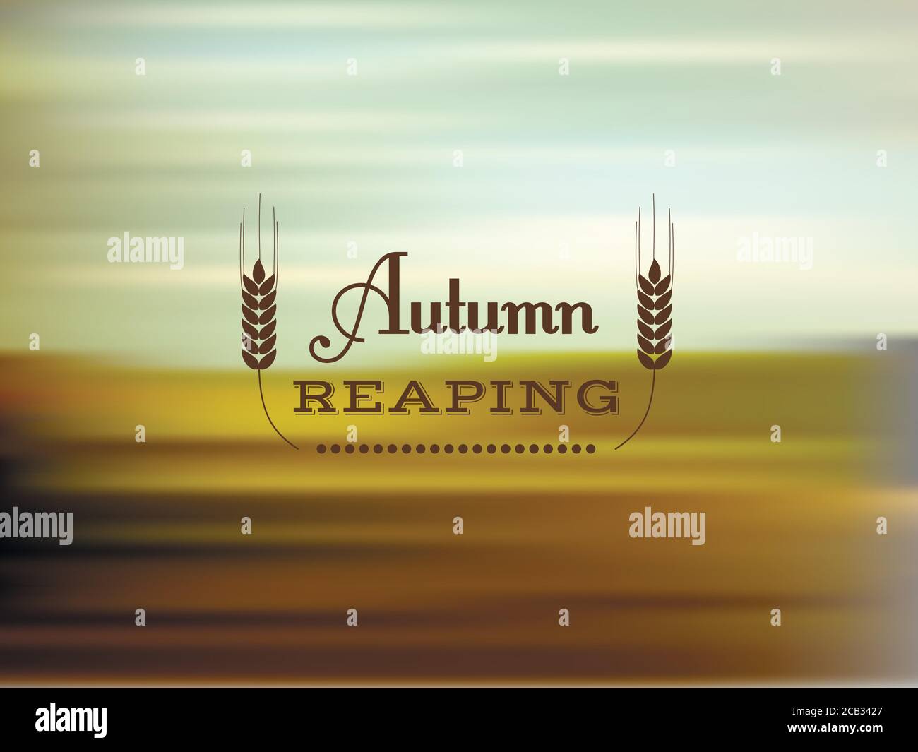 Reaping the wheat Stock Vector Images - Alamy