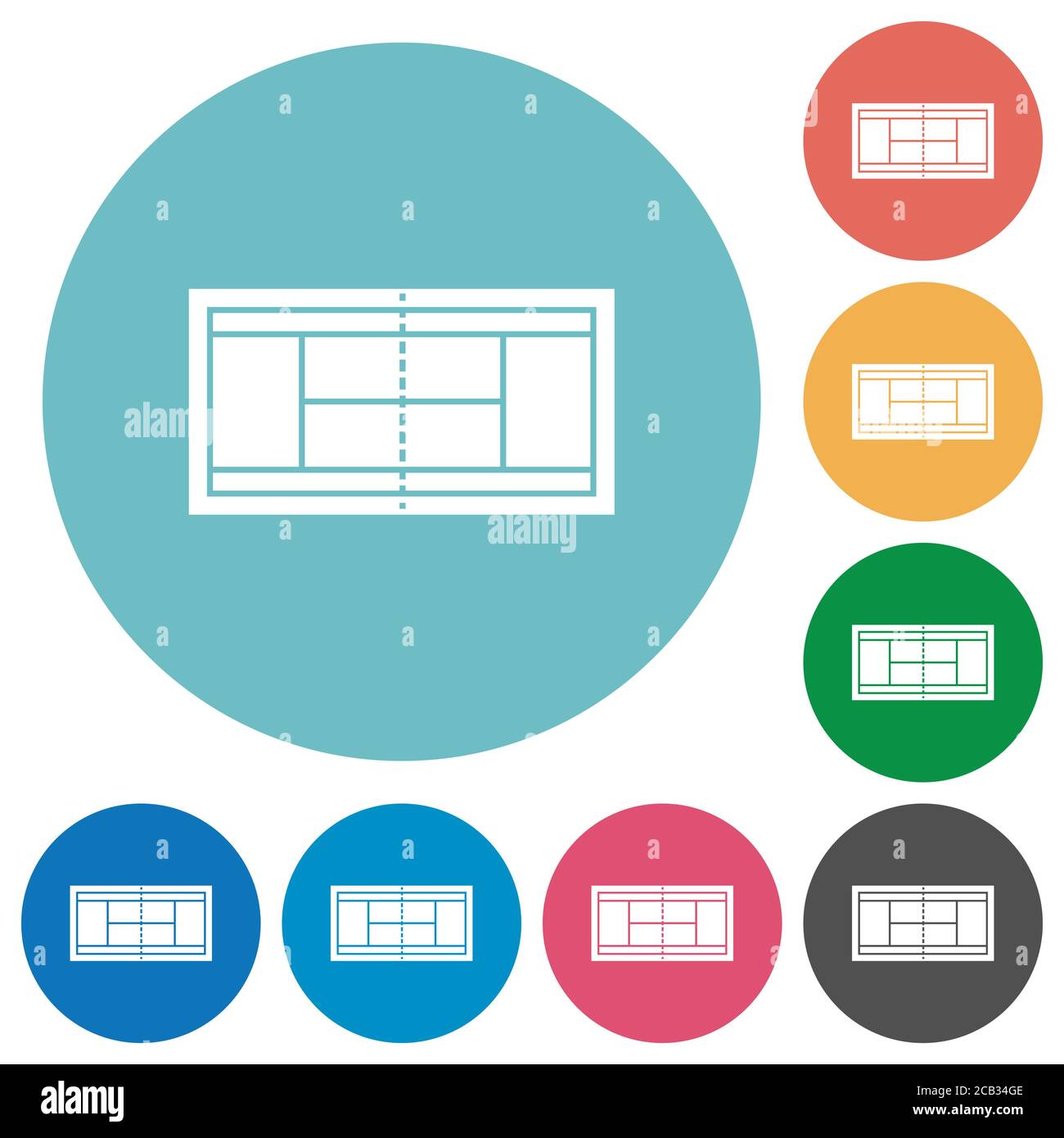 Tennis_court Stock Vector Images - Alamy