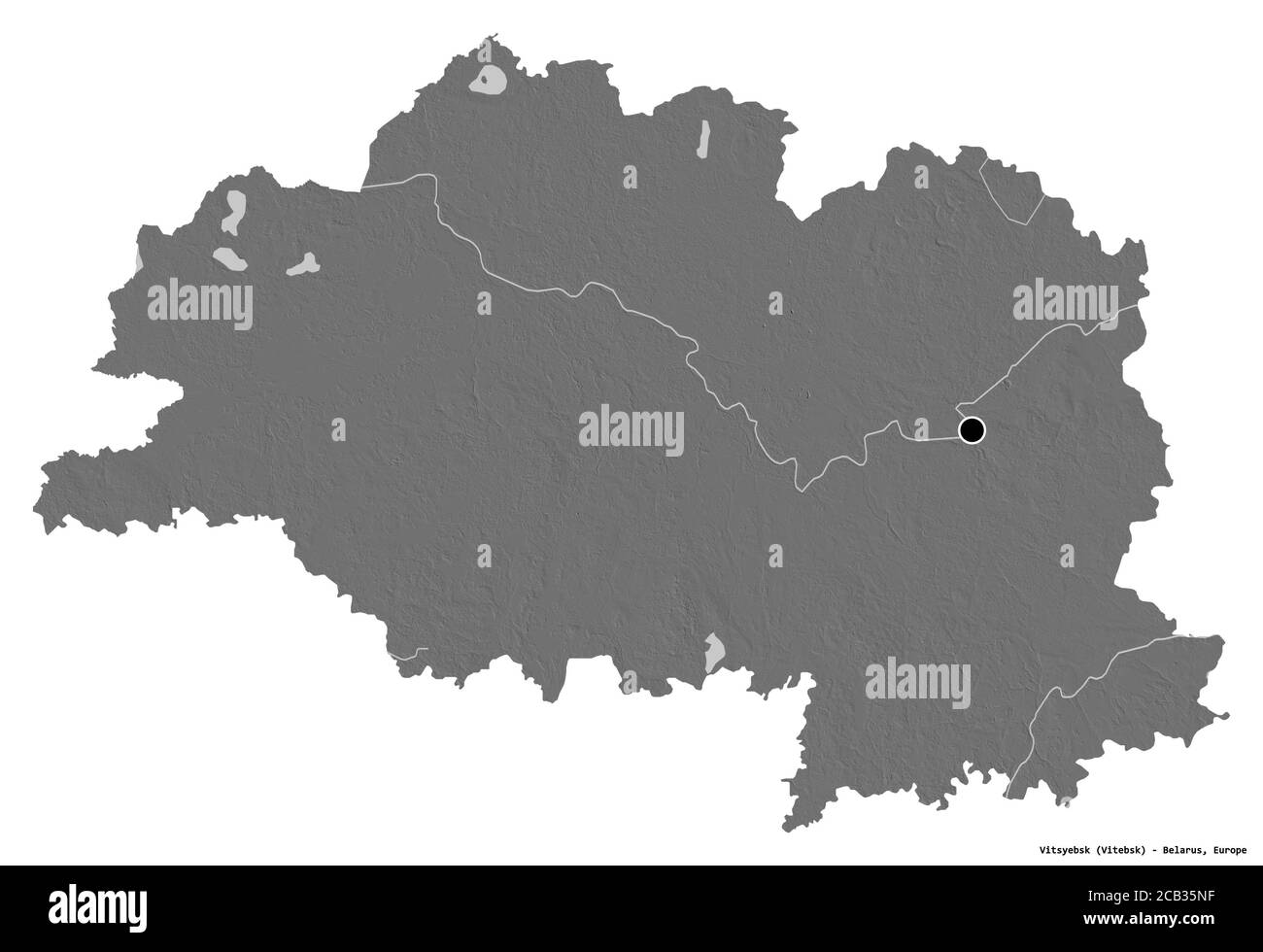 Vitebsk map hi-res stock photography and images - Alamy