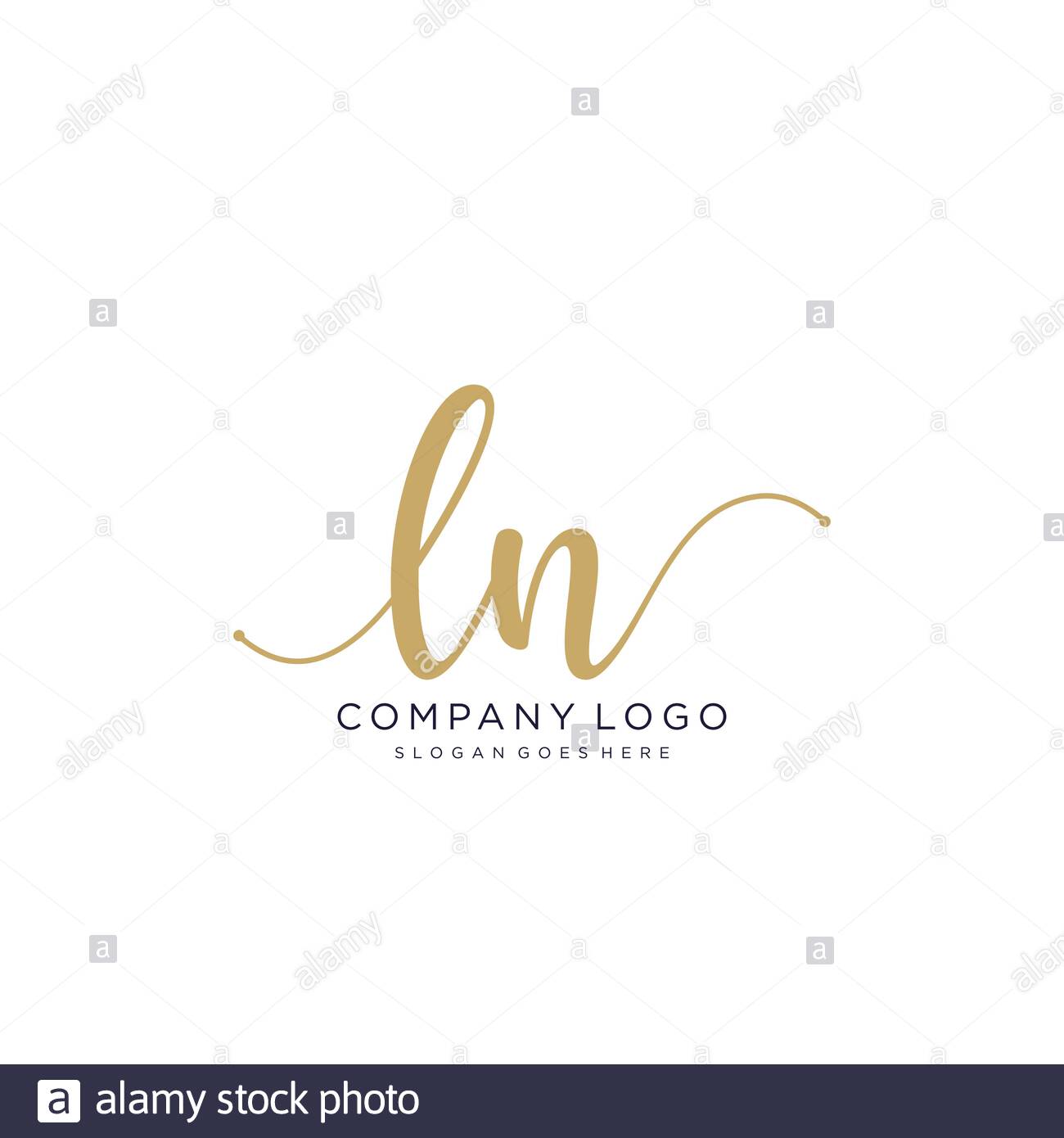 Ln Logo High Resolution Stock Photography and Images - Alamy