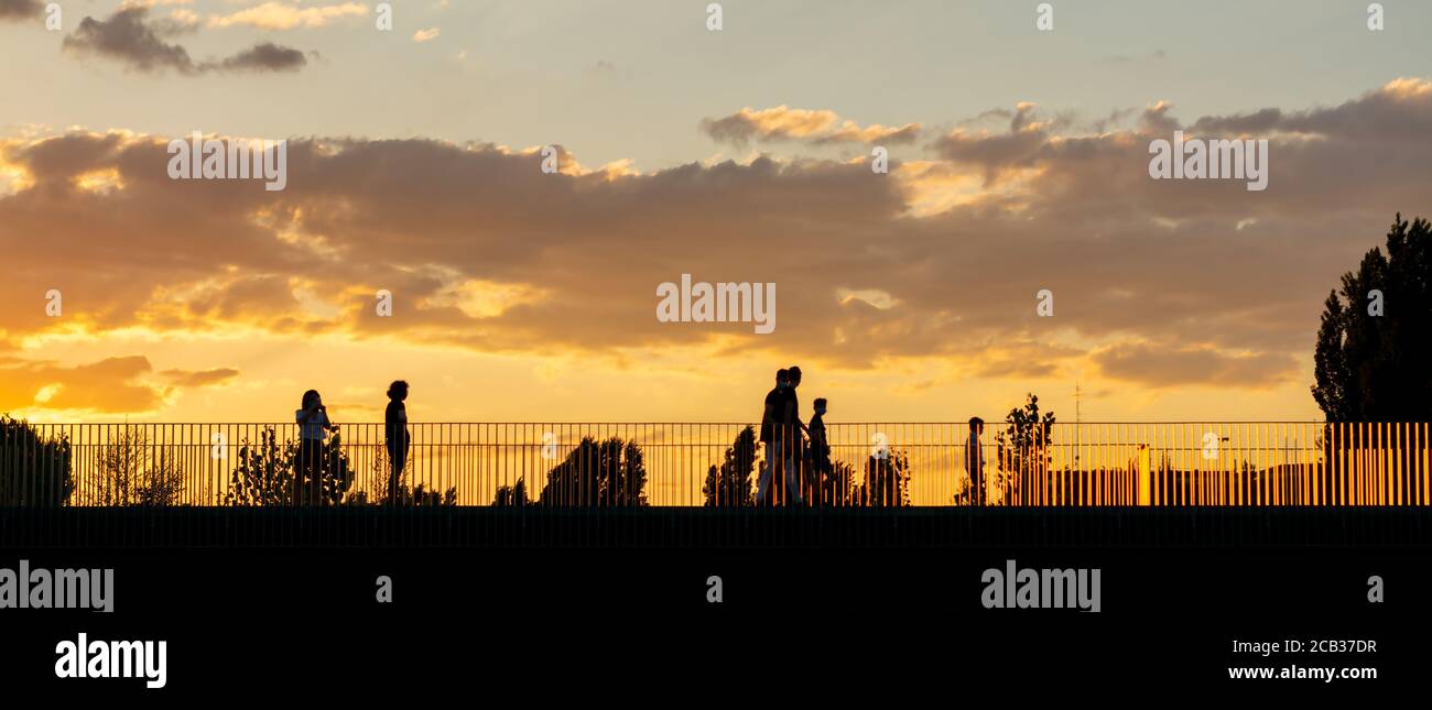 Pillar of sunlight at sunset hi-res stock photography and images - Alamy