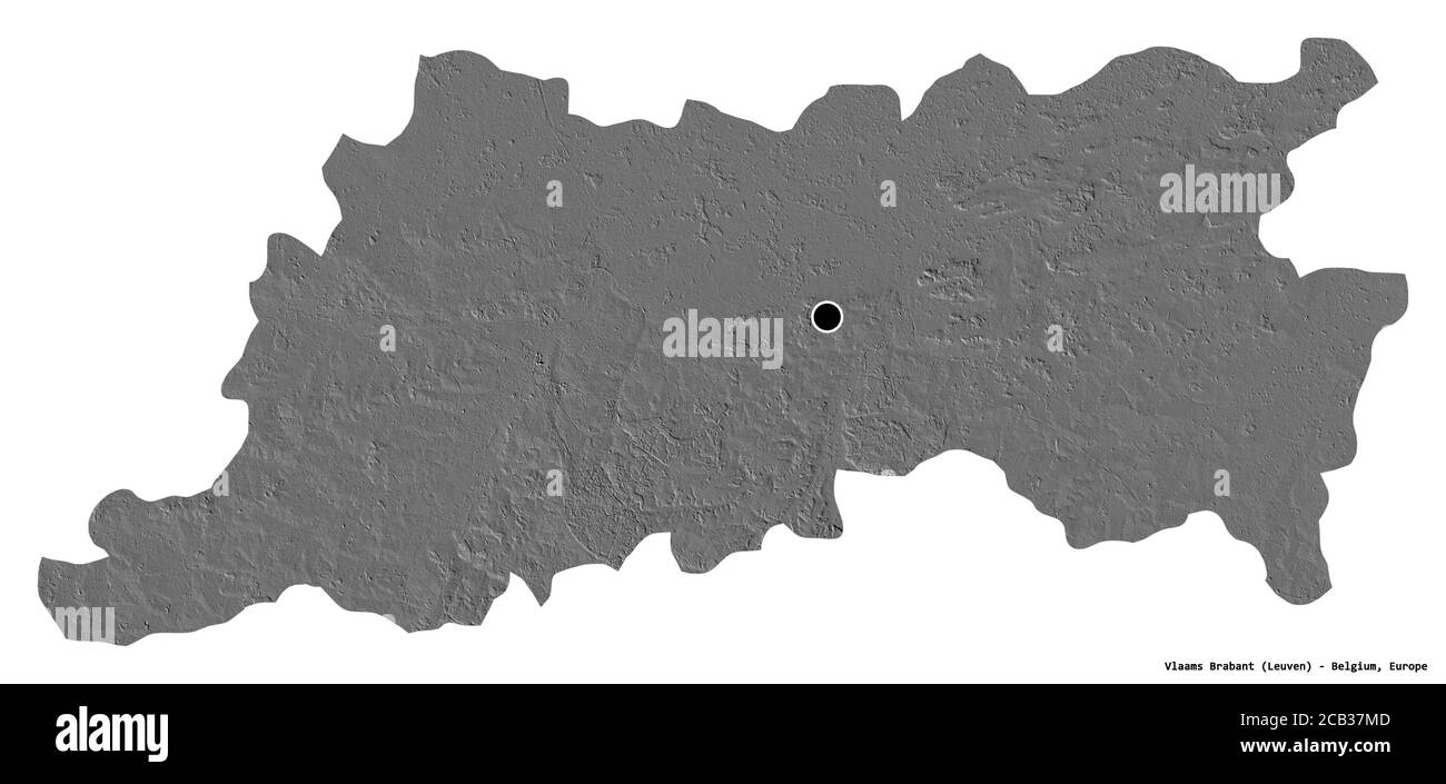 Flemish brabant map hi-res stock photography and images - Alamy