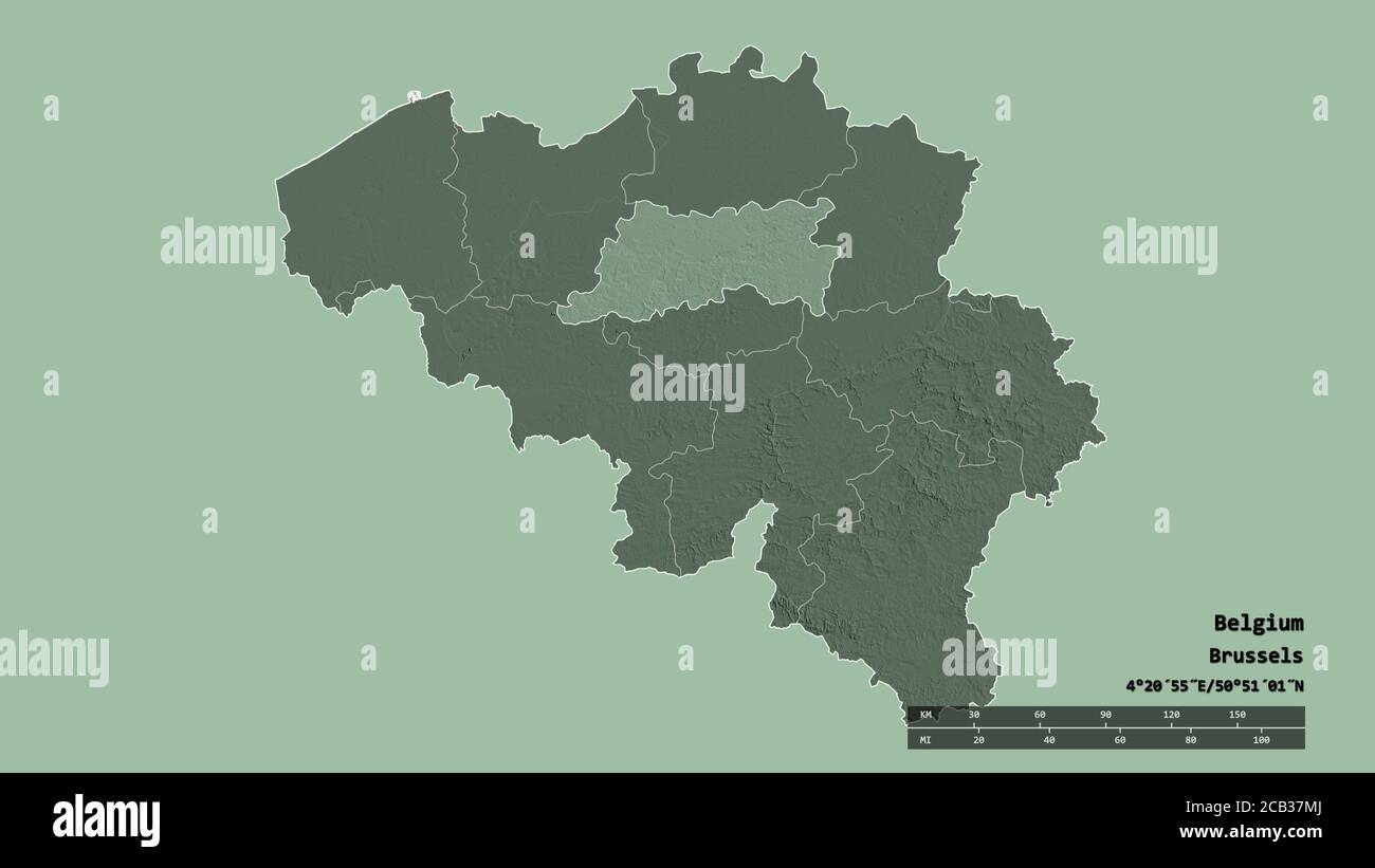 Leuven area map hi-res stock photography and images - Alamy