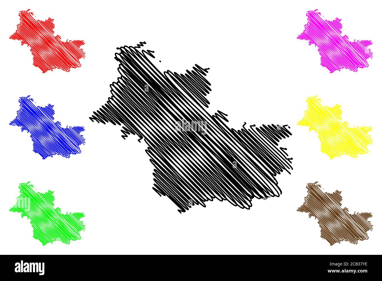 Cher map Stock Vector Images - Alamy