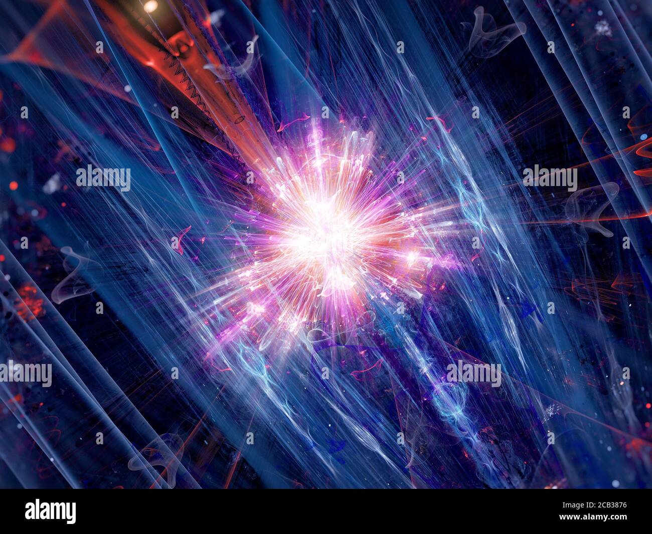 Particle collision hi-res stock photography and images - Alamy