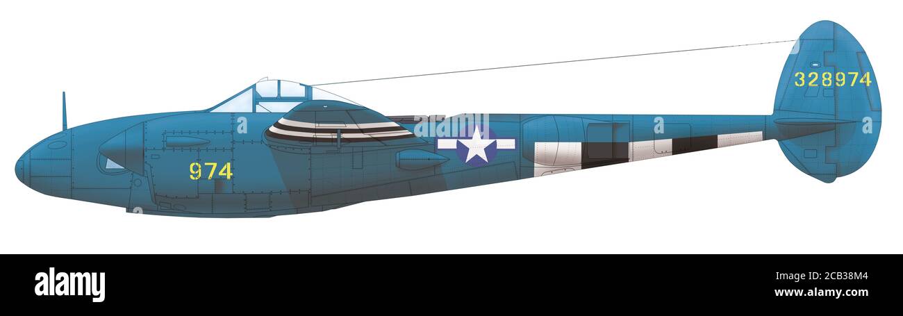 Lockheed f 5e lightning hi-res stock photography and images - Alamy