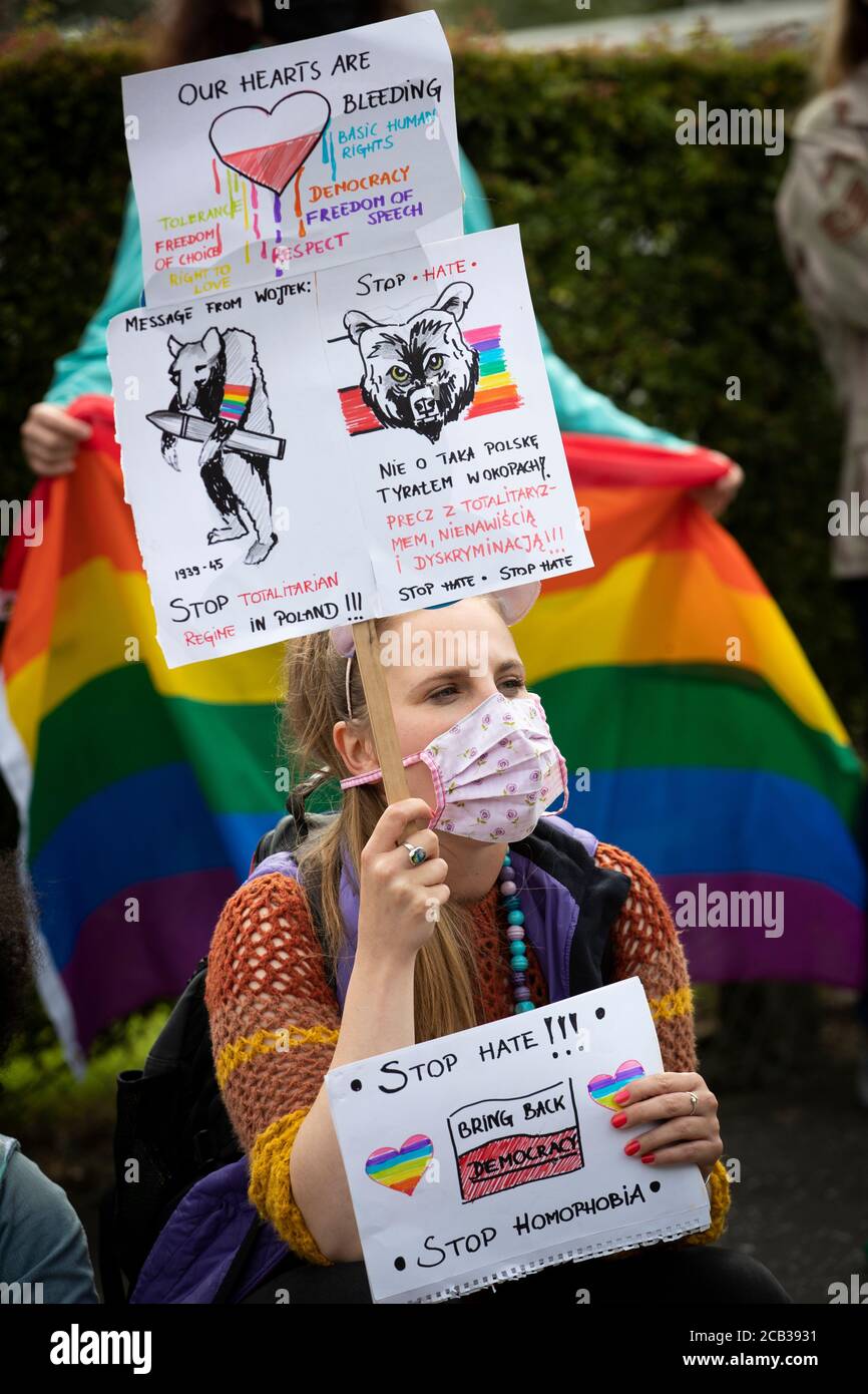 Lgbt protest hi-res stock photography and images - Alamy