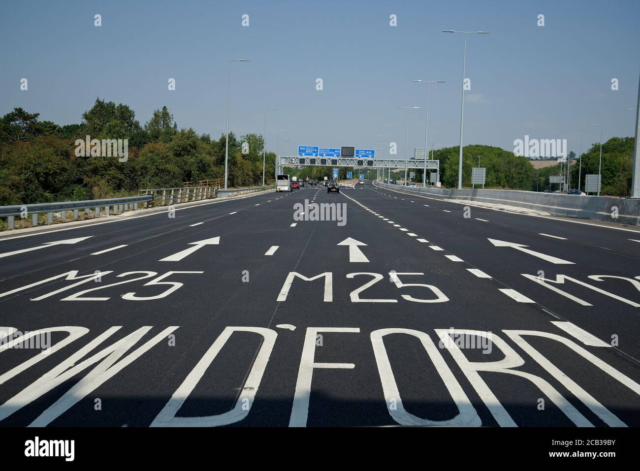 M23 smart motorway hi-res stock photography and images - Alamy