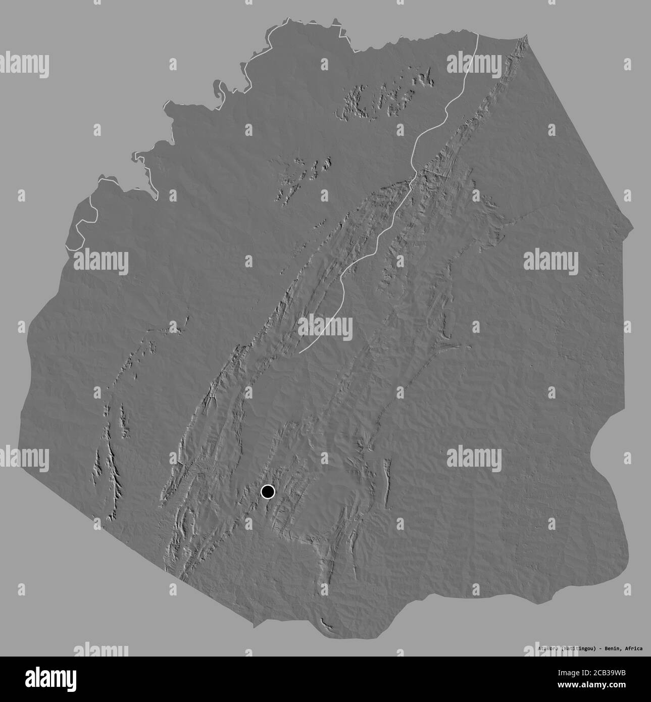 Map of atakora hi-res stock photography and images - Alamy